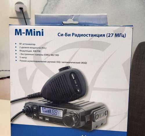 Мобильная радиостанция си-би M Mini новая