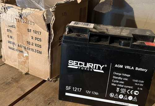 Аккумулятор security force SF 1217