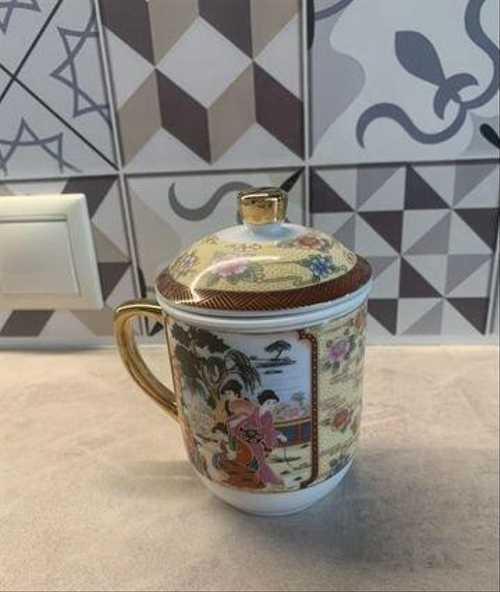 Заварочная чашка, японский фарфор Yamasen