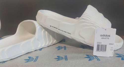 Adidas adilette шлепанцы тапочки сланцы новые