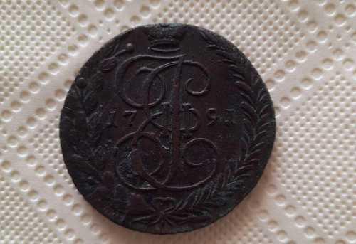 Монета 1791 года