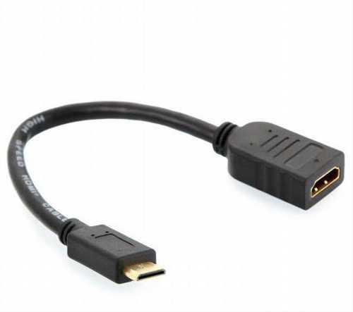 Переходник hdmi (F) -minihdmi (M) 5bites #182520