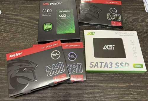 SSD диски новые (120гб-256гб)