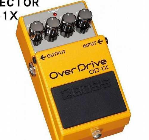 Like New Овердрайв Boss OD-1X Overdrive