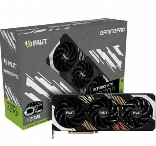 New palit GeForce RTX 4070 Ti GamingPro OC 12 Гб