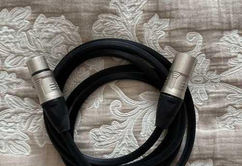 Балансный кабель XLR 2 метра