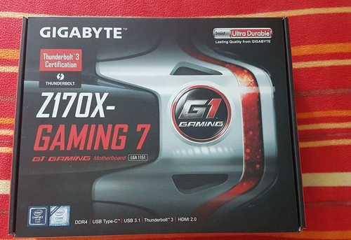 Новая комплектная Gigabyte GA-Z170X-Gaming 7