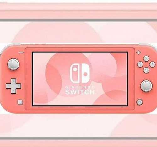 Игровая приставка Nintendo Switch Lite 32Gb розова