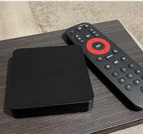 SMART tv приставка movix pro дом ру