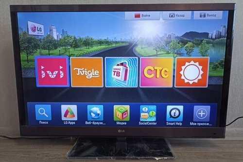 ЖК SmartTV LG 47"(119см) 3D, Wi-Fi, FullHD, 600Гц