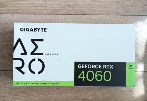 Новая Gigabyte rtx 4060 aero OC