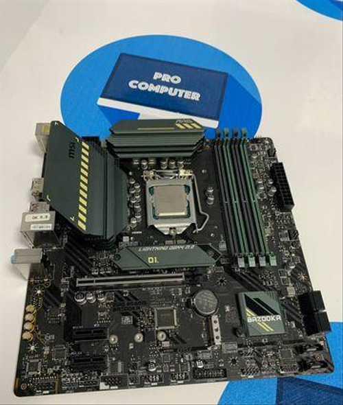 Комплект B560M и intel core I7-11700