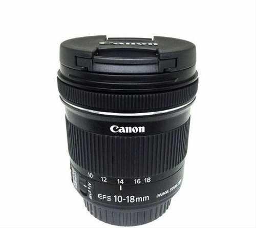 Объектив Canon EF 10-18 STM