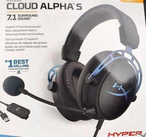 Проводная гарнитура HyperX Cloud Alpha S