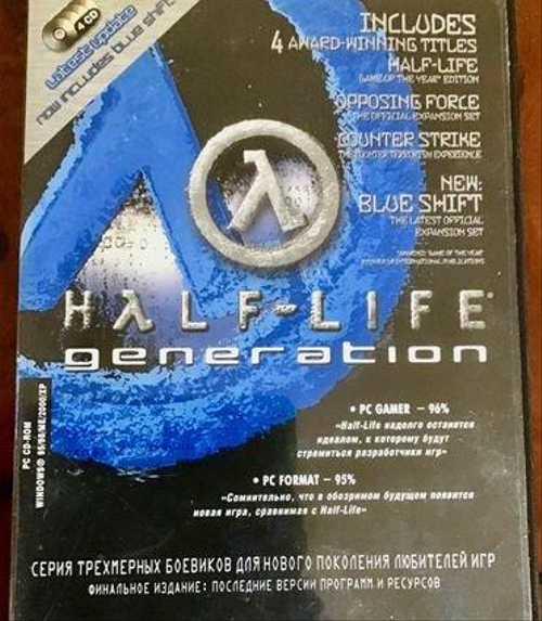 Half-Life Generation, 4 диска. оригинал, лицензия