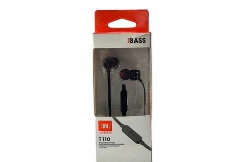 Гарнитура JBL T110 Black Витрина