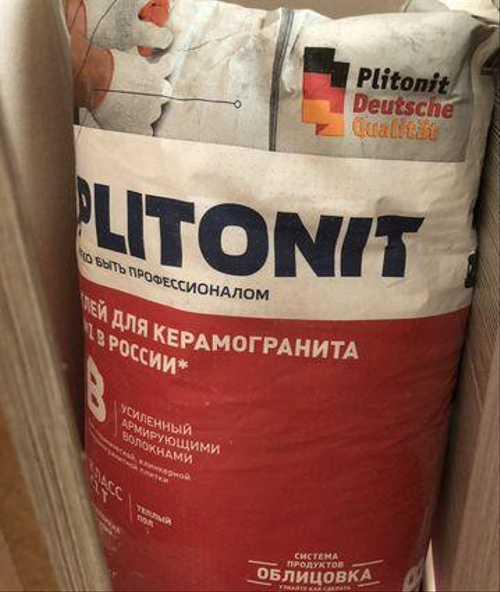 Плиточный клей plitonit