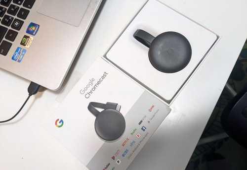 Медиаплеер Google Chromecast 2018 Третье Поколение