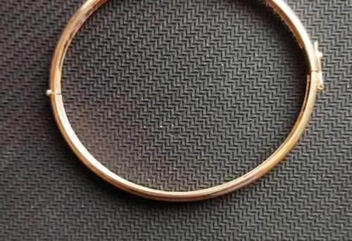 Золотой браслет-кольцо 7.7 грамм
