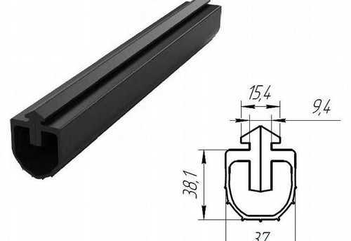 Уплотнитель нижний для секционных ворот Дорхан