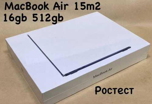 MacBook Air 15 M2 16gb 512gb RUS Midnight
