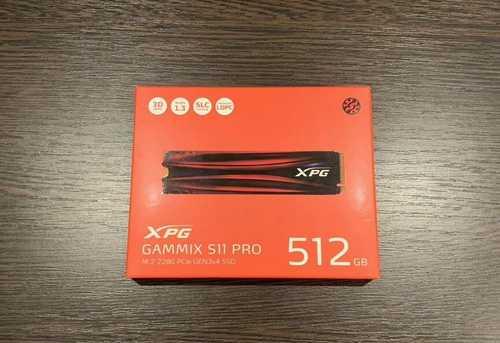 SSD M.2 512 GB новый гарантия Adata Gammix S11 Pro