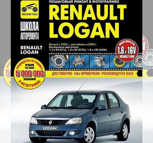 Книга Renault Logan 1 с 2005/2009 г/в Третий Рим