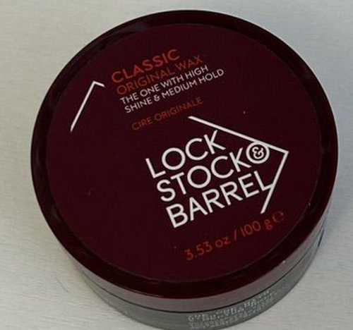 Lock stock barrel classic original wax