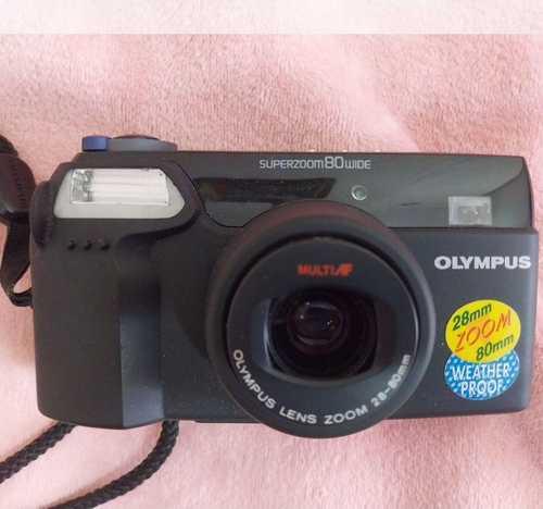 Пленочный фотоаппарат olympus superzoom 80