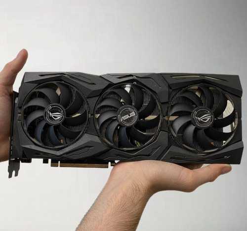 Игровая видеокарта Asus radeon rx 5700 xt strix