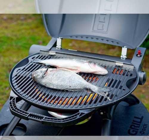 Газовый гриль O-grill 500mт bicolor black-gold   а