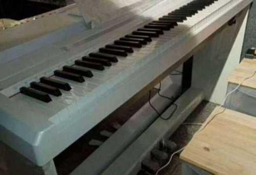 Пианино Цифровые Antares Белые+ стойка, 3 педали