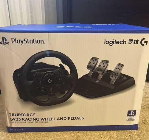 Руль Logitech G923 Trueforce PS4 PS5