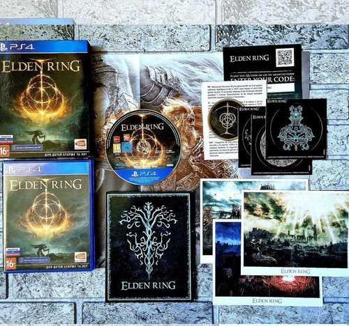 Elden Ring Премьерное издание на PS4