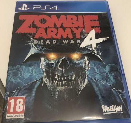 Игры на ps4 Zombie army 4