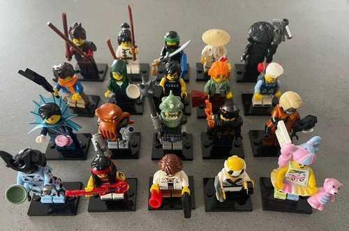 Lego minifigures ninjago movie