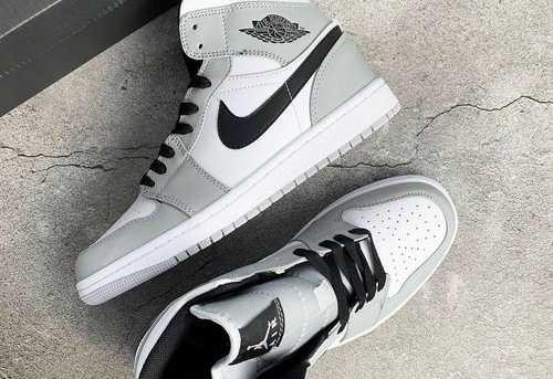 Кроссовки Nike Air Jordan Retro 1 Новые Серые