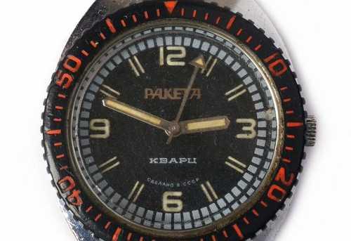 Крупные часы Ракета Амфибия 3056 СССР Raketa ussr