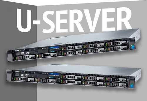 R630 8SFF 2x2667v4 256Gb H730 2x750W, Сервер Dell