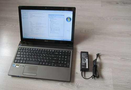 Ноутбук Acer Aspire 5750G Intel I3 8 Gb 500 Gb GF