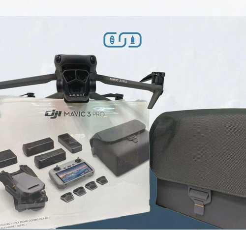 Квадрокоптер DJI Mavic 3 PRO Fly More Combo RC