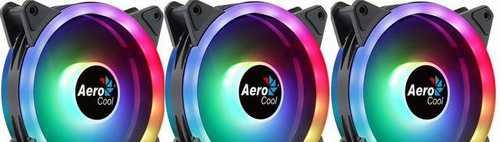 Вентилятор Aerocool Duo 12 PRO argb 6-pin 3шт.+ hu