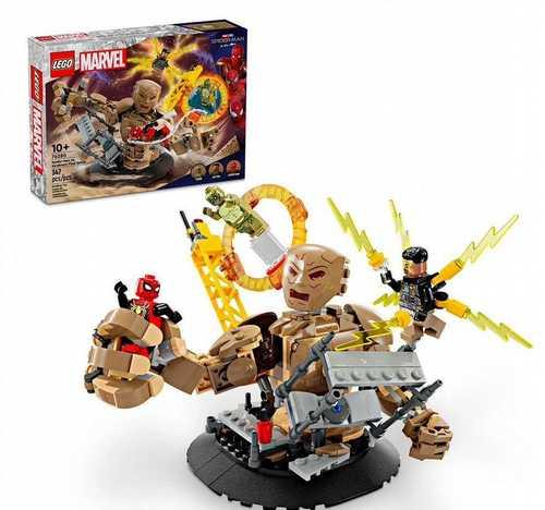 Конструктор lego Super Heroes 76280 Человек-паук против Песочного человека: Последняя битва