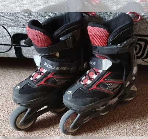 Роликовые коньки детские rollerblade размер 28-32