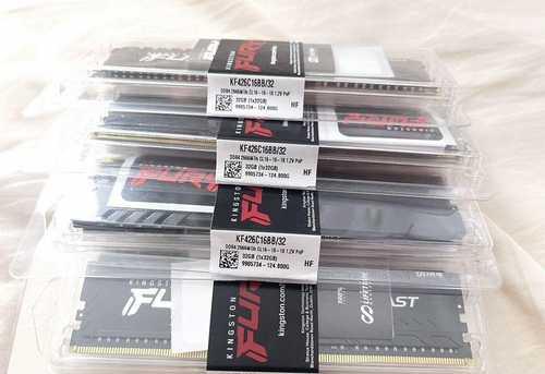 Оперативная память DDR4 128gb (4x32) 2666 мгц