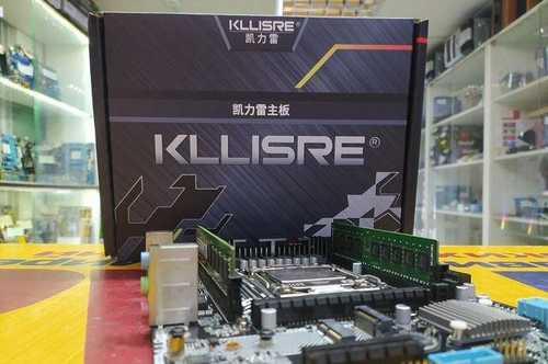 Комплект Kllisre X99 + Xeon E5 2650v3 + ddriv 16Gb
