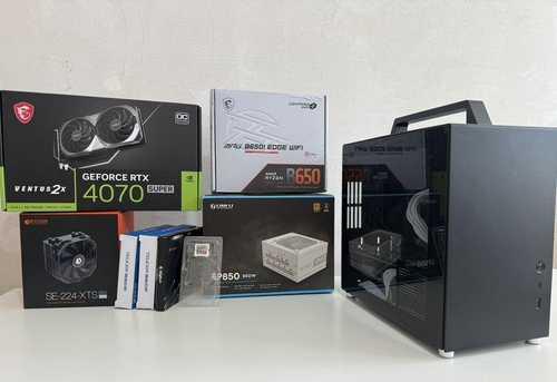 Mini-ITX Игровой пк Ryzen 7700 RTX 4070 super