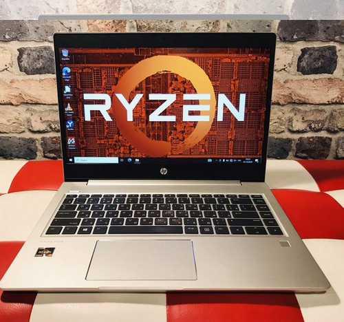 14" iPS бизнес ультрабук HP Ryzen 3 4300 16Gb SSD