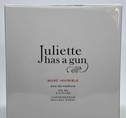 Juliette Has A Gun Musc Invisible