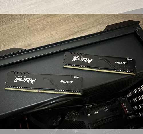 Оперативная память Kingston Fury Beast Black 2х8